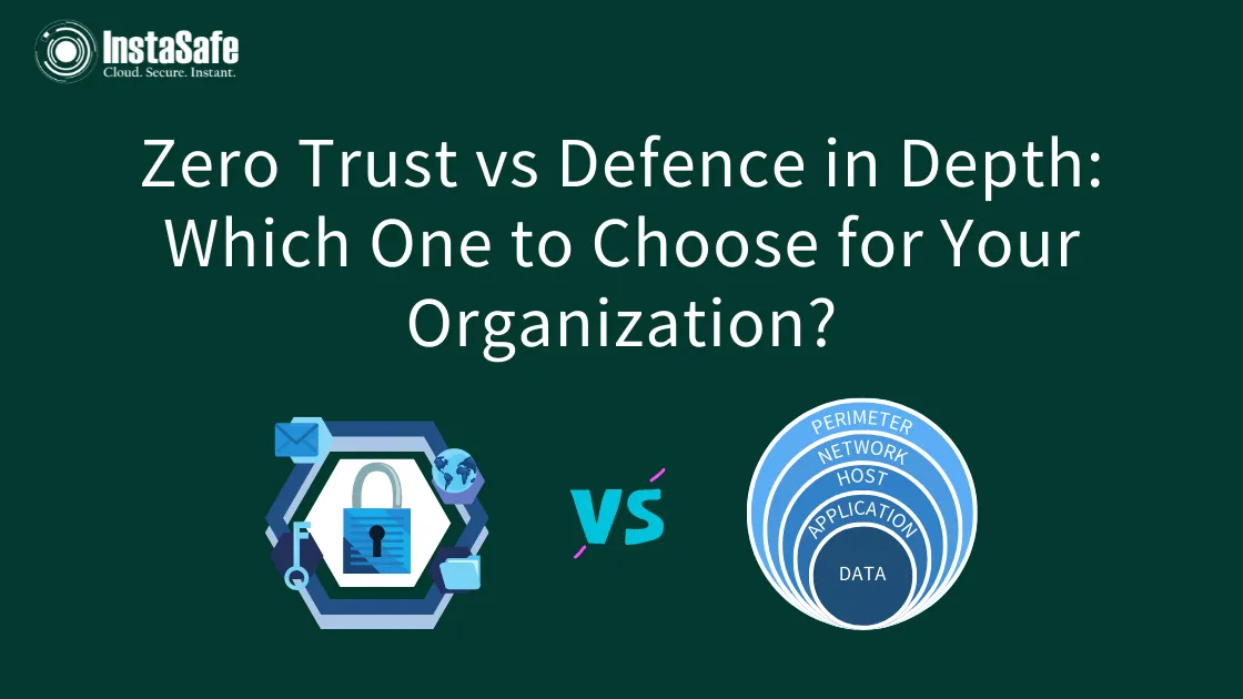 Zero Trust vs Defence in Depth: Which One to Choose? | Instasafe Zero Trust vs Defence in Depth: Which One to Choose? | Instasafe