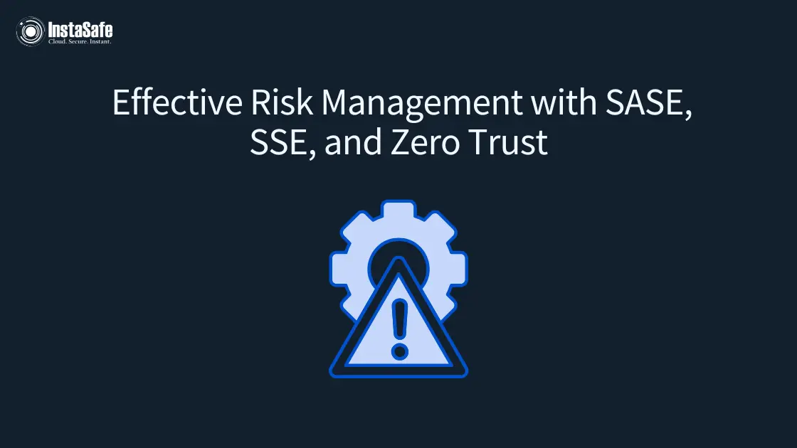 Risk Management with SASE, SSE and Zero Trust